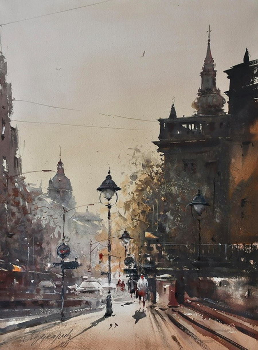 Slikar Dušan Đukarić: Jednom akvarel, uvek akvarel