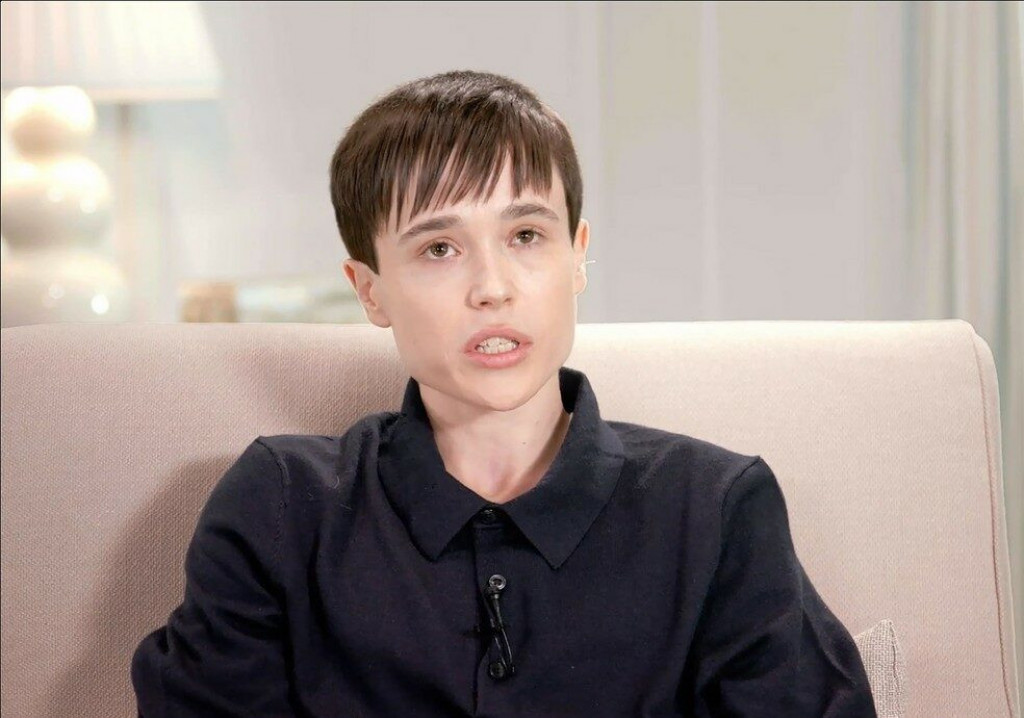 Prva fotografija Eliota Pejdža kao muškarca: Ponosno pokazao veliku ...