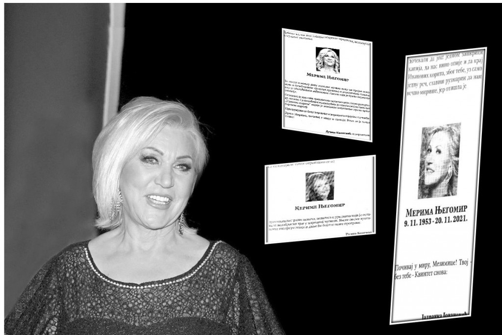 "Jutros nije ruža procvetala...": Čitulje pune emotivnih poruka za ...