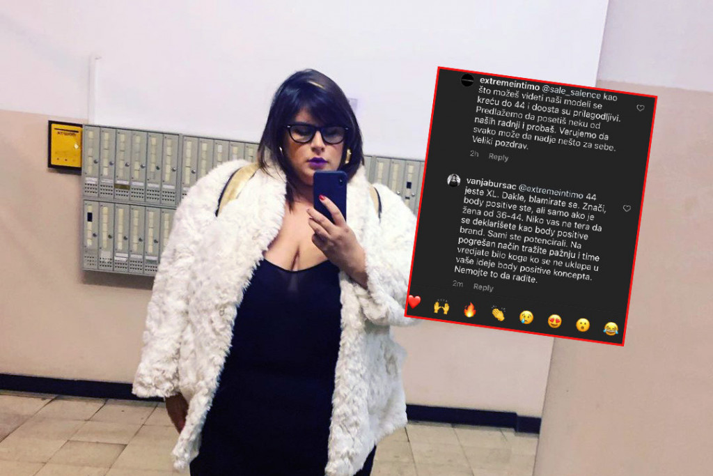 Zbog pitanja koje je Vanja postavila poznatom domaćem brendu, gore ...