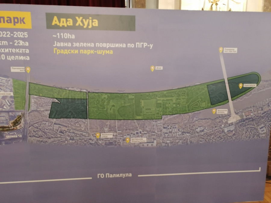 Beograd dobija nova pluća: Ada Huja poznata po divljim deponijama ...