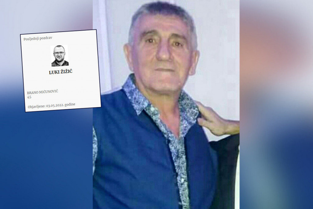 Poslednji pozdrav ubijenom Luki: Zvezdinom navijaču čitulju dao i Brano ...
