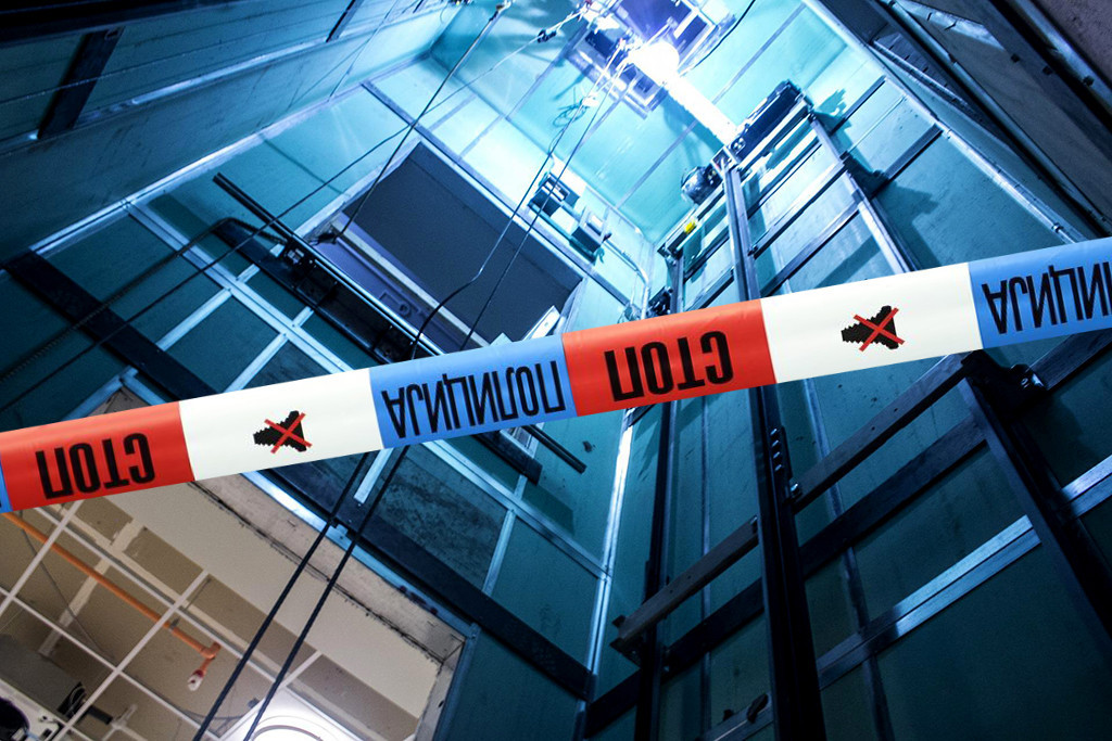 Drama na Voždovcu, majstor upao u okno lifta!