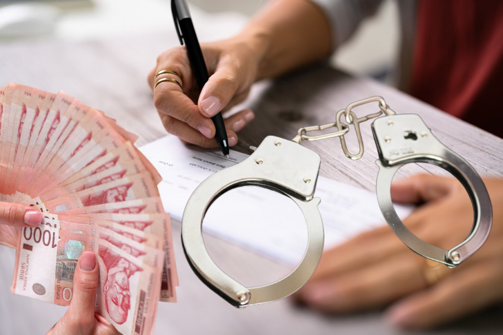 Blagajnica ukrala pare od kiretaže