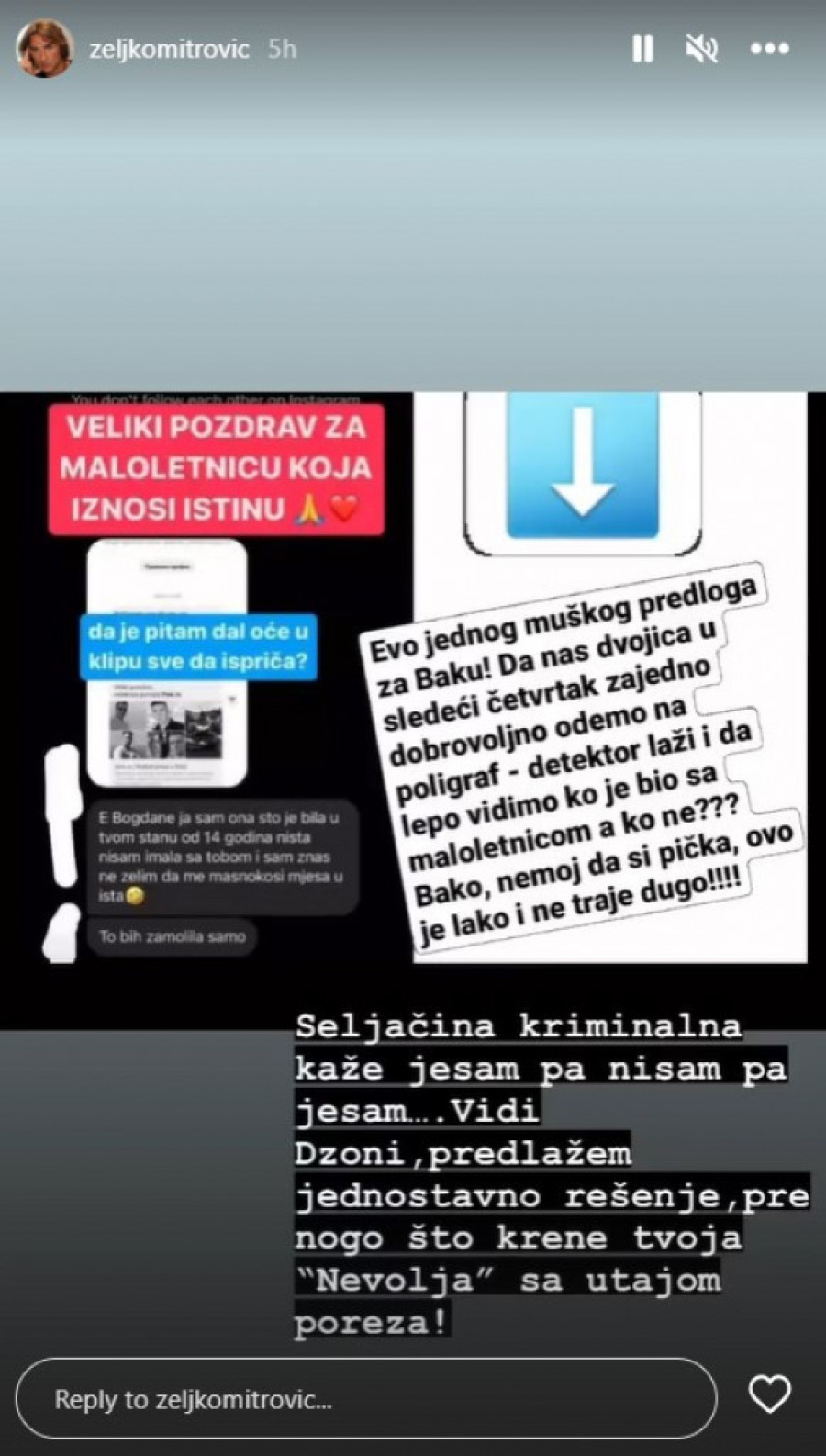 Baka Prase pristao da ide na poligraf sa Željkom Mitrovićem: Ovo je njegov uslov!