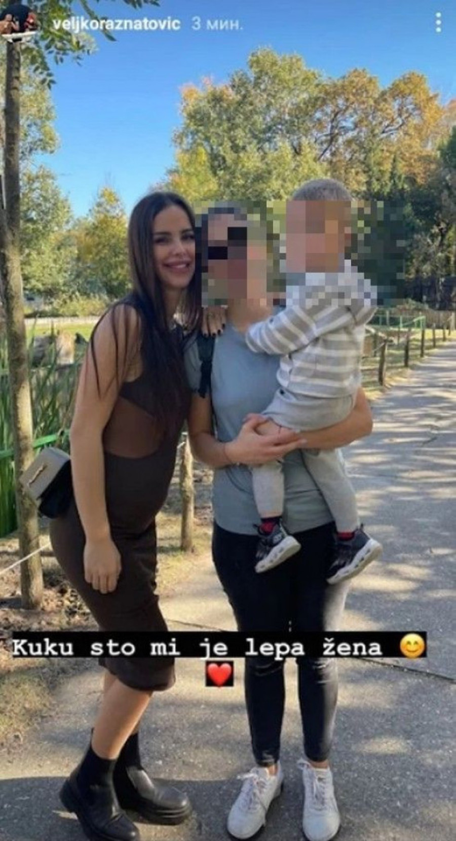 Kako imam lepu ženu: Veljko Ražnatović objavio prvu fotografiju trudne Bogdane