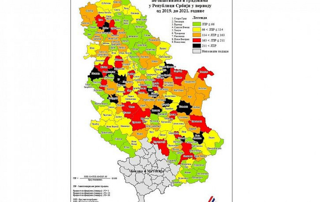 Mapa smrti u Srbiji: Deca najviše stradaju u prisustvu roditelja, a jedan grad je posebno ...