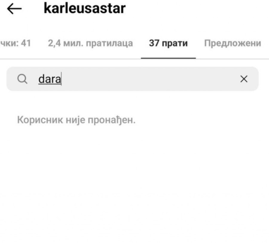 Dara Bubamara i Jelena Karleuša ponovo na ratnoj nozi: Otpratile se sa Instagrama zbog Cece?