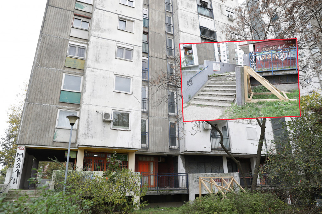 Soliter u Bloku 62 počeo da tone