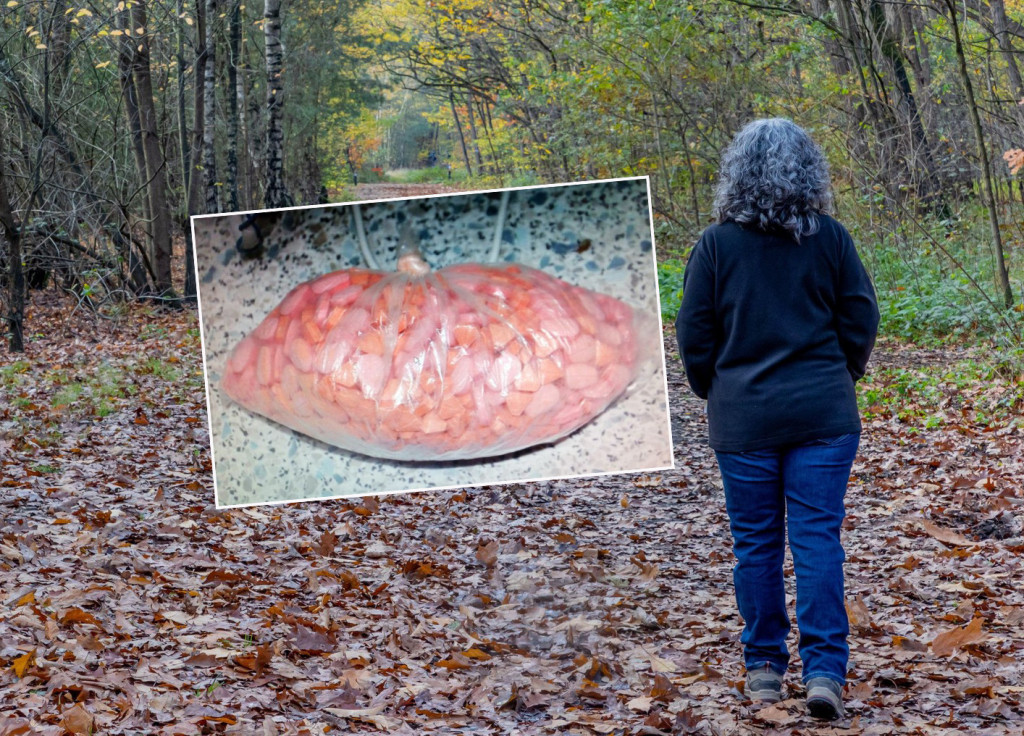 Baka uhapšena sa drogom u šumi, sin tvrdi našla je ranac