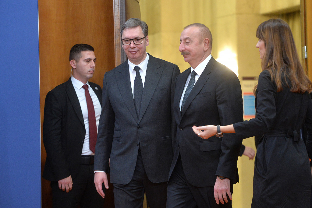 Vučić i Alijev potpisali Memorandum o strateškom partnerstvu