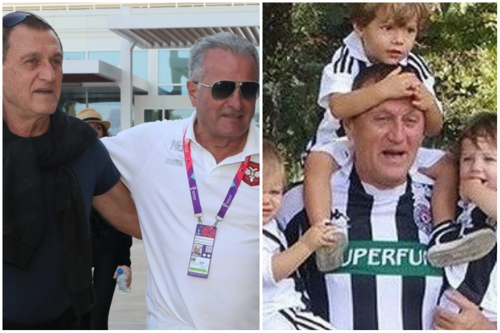 Partizanov as Refik Kozić u poseti "orlovima" u Dohi