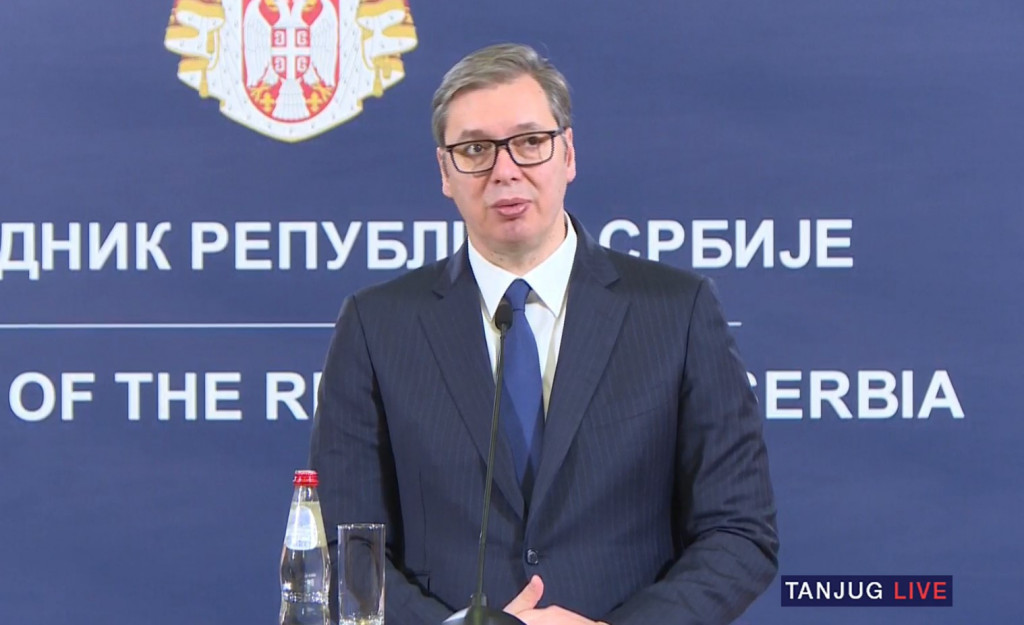 Aleksandar Vučić se obratio javnosti