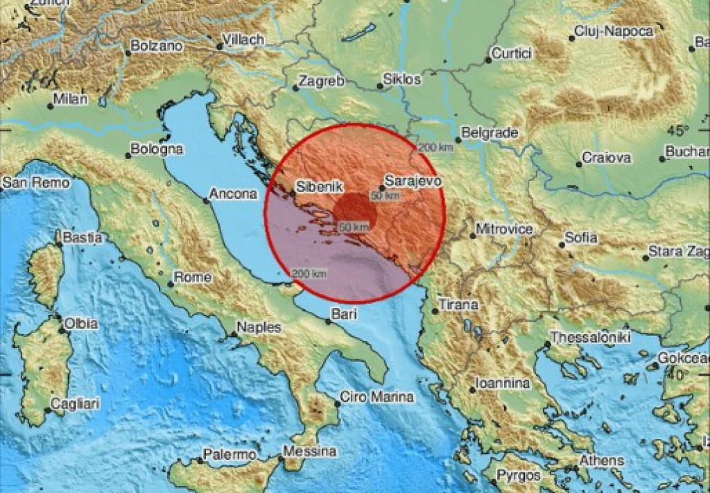 Zemljotres u Bosni i Hercegovini