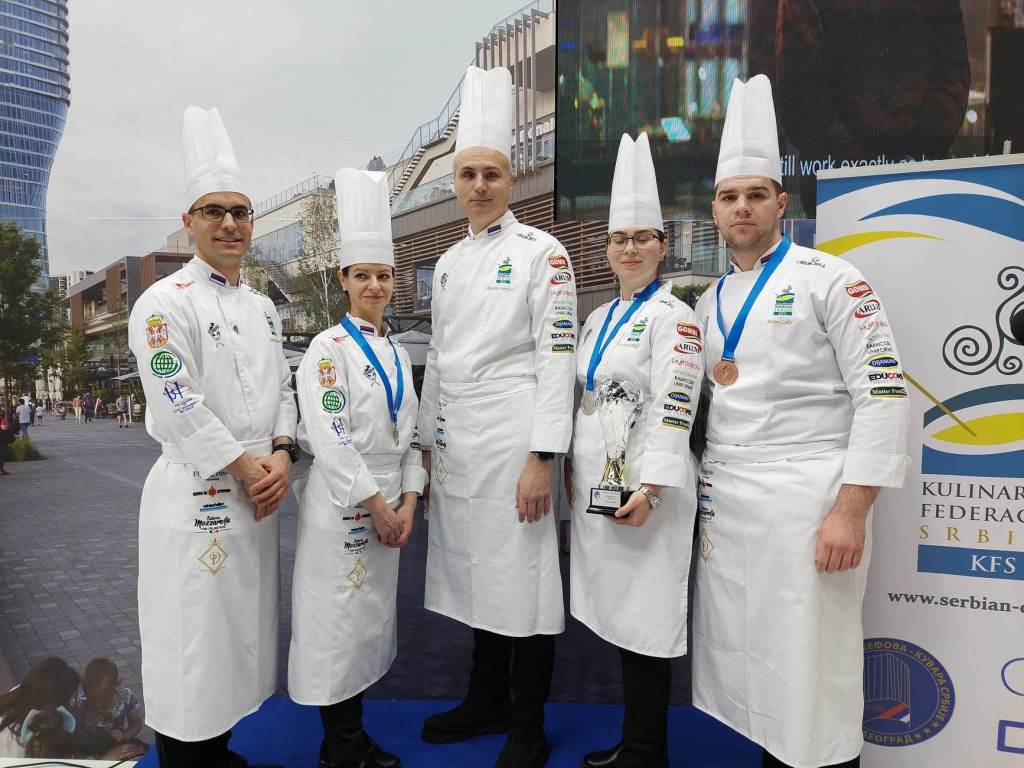 Četiri medalje za srpske kulinare