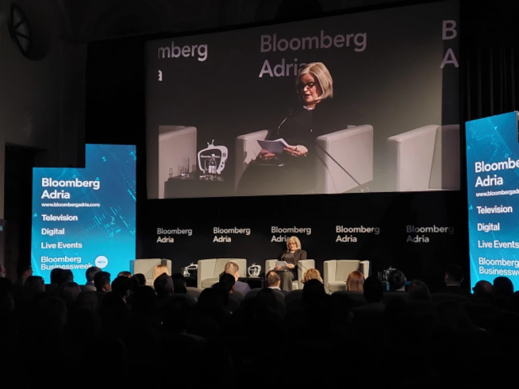 Guvernerka Tabaković na konferenciji Bloomberg Adria