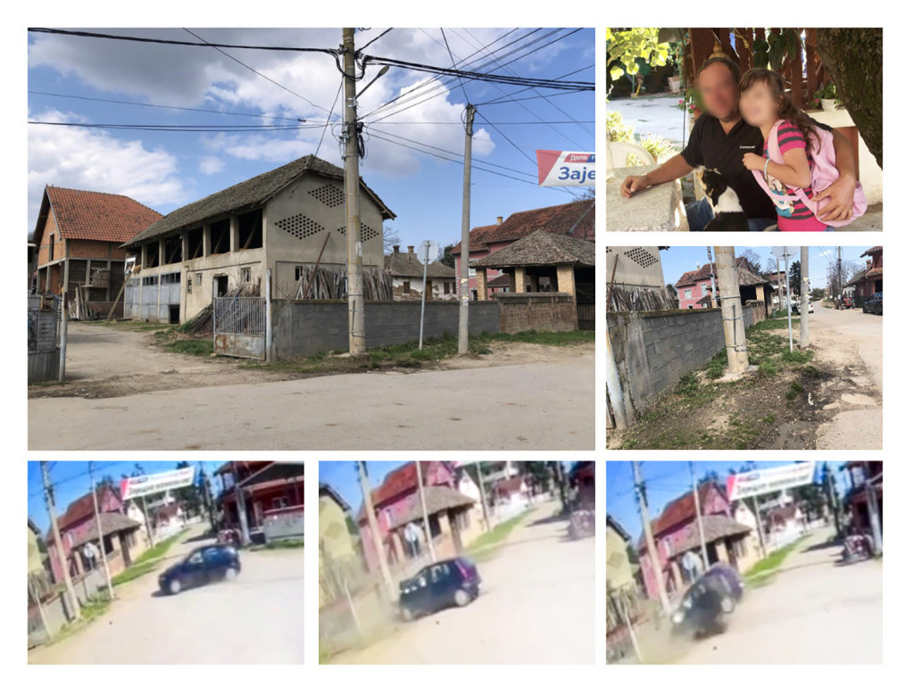 Nina M. koju je otac pokušao da ubije danas stala na noge