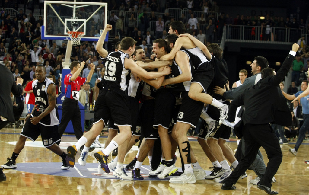 Dušan Kecman, trojka u Zagrebu, finale ABA lige, Partizan