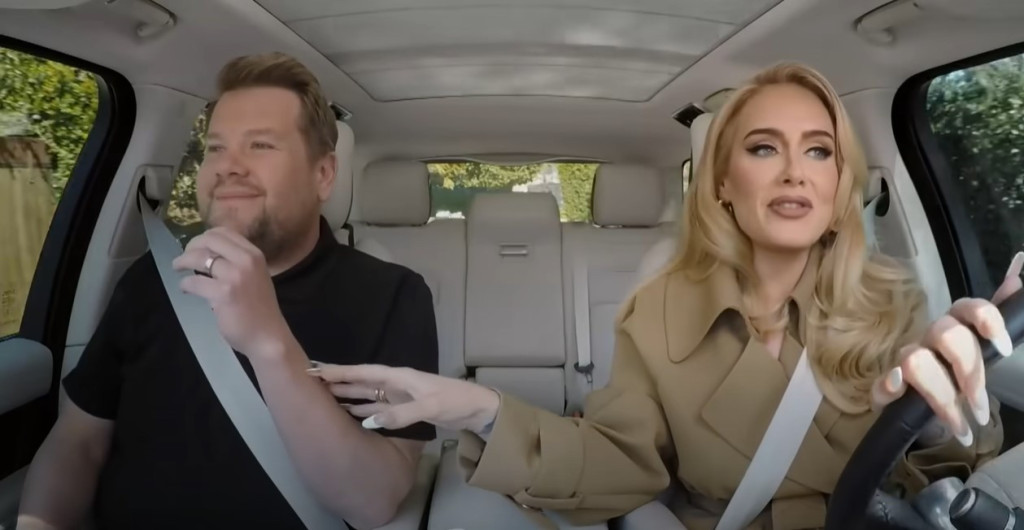 Adel plakala u poslednjoj emisiji Džejmsa Kordena