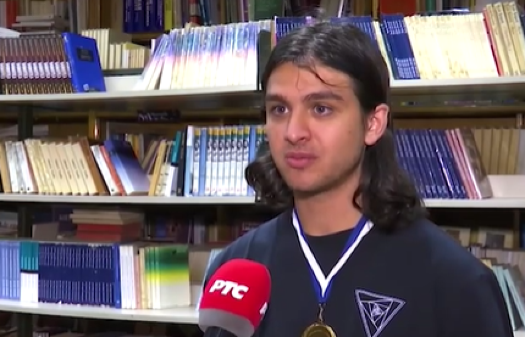 Dimitrije Golubović najbolji iz filozofije na svetu