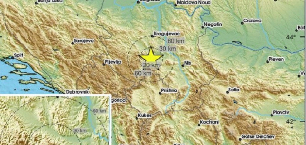 Zemljotres kod Trstenika