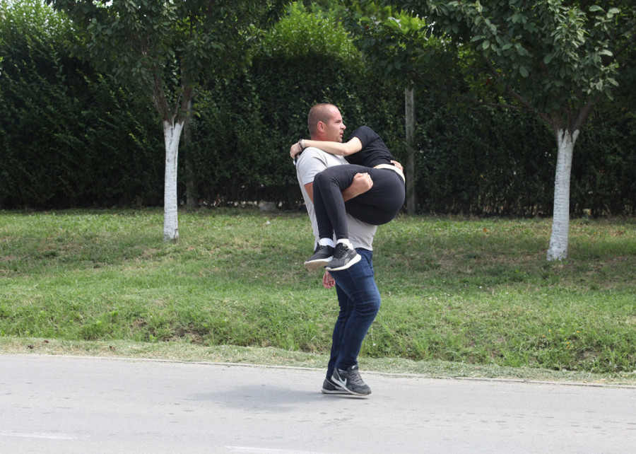 Šok scene na sahrani Noe Milivojev