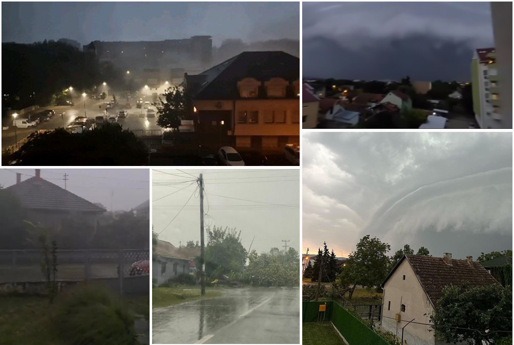Superćelijska oluja stigla u Srbiju, ponovo veliko nevreme