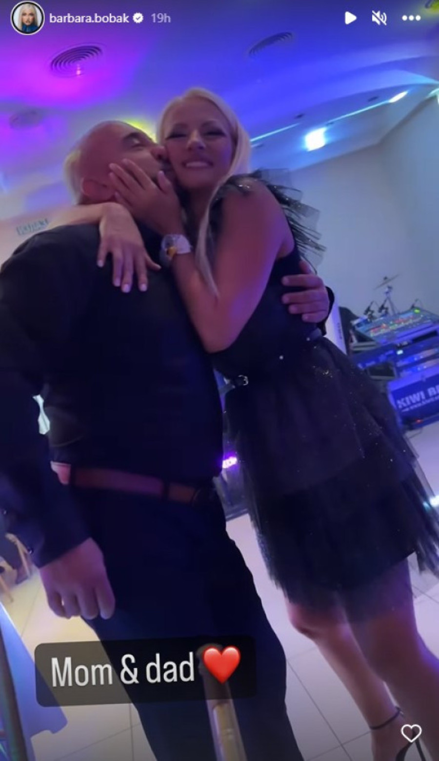 Otac i majka Barbare Bobak zaljubljeni kao prvog dana
