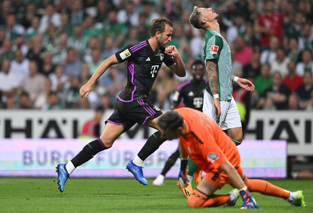 Hari Kejn debi u Bundesligi, gol i asistencija