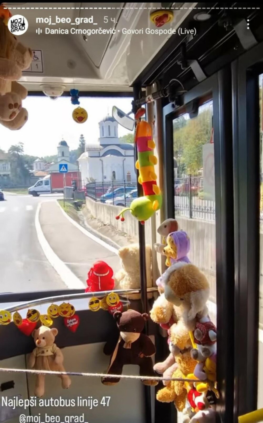 Da li je ovo najlepši autobus u Beogradu?