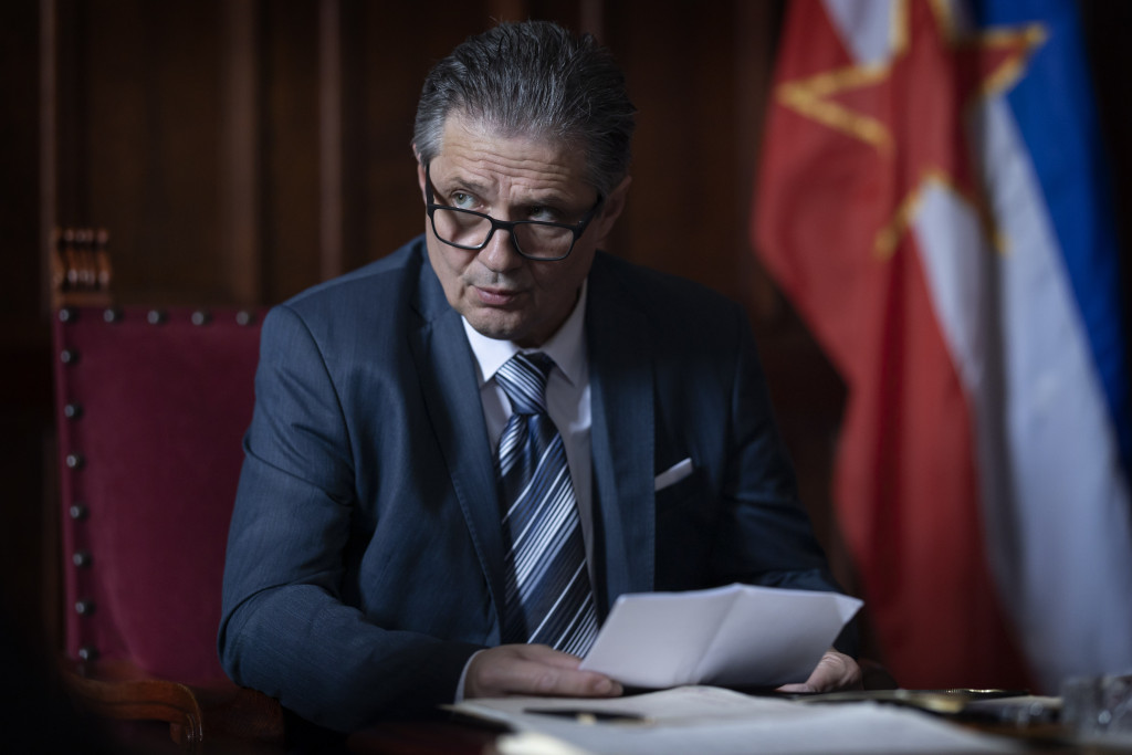 Nebojša Dugalić kao Aleksandar Ranković u seriji Drug Marko