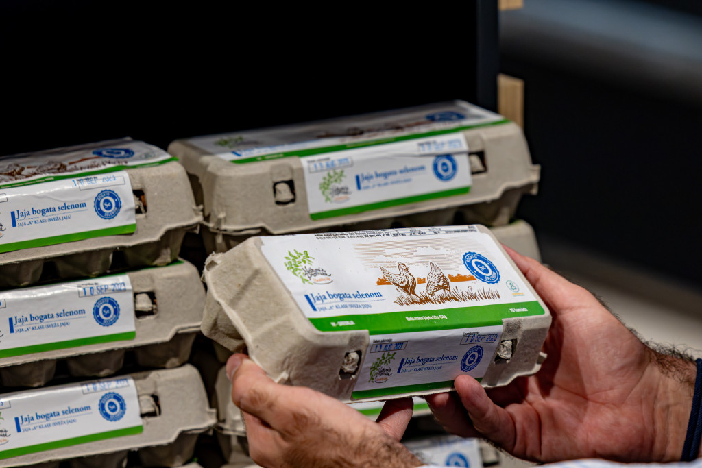Jaja bogata selenom u MAXI supermarketima