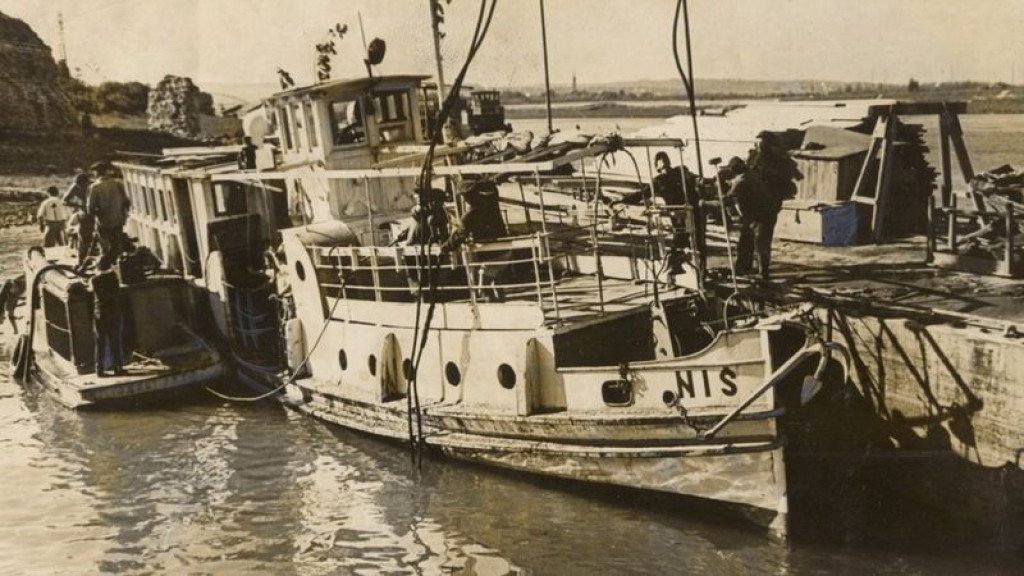 Brod "Niš" 1952. godine potonuo u Beogradu
