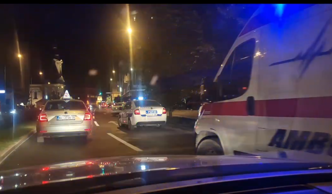 Jurio, pa udario četiri automobila u Beogradu