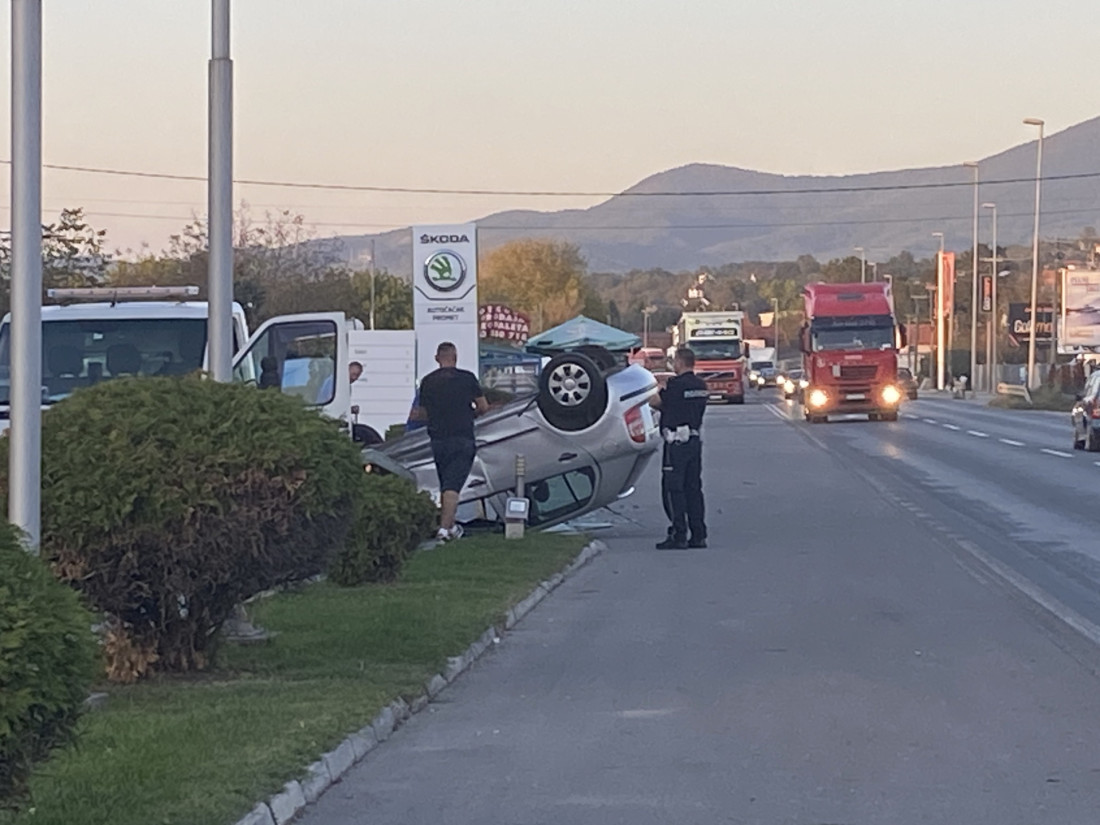 Jeziv sudar u Preljini kod Čačka dvoje povređenih