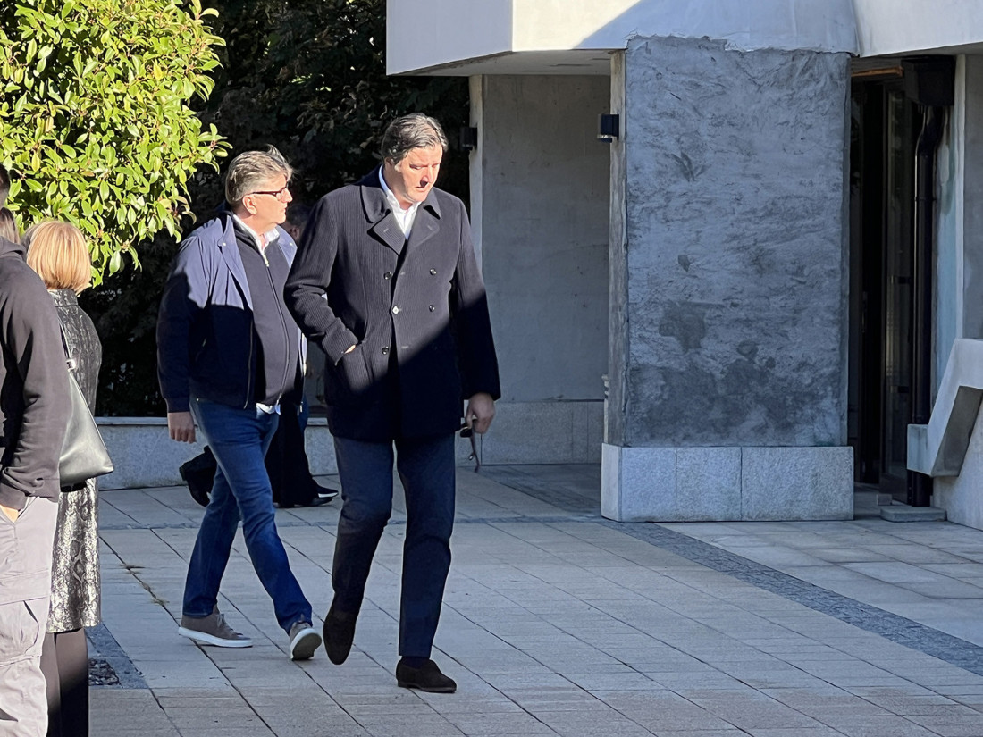 Dejan Bodiroga i Keba na sahrani sina Mirka Kodića