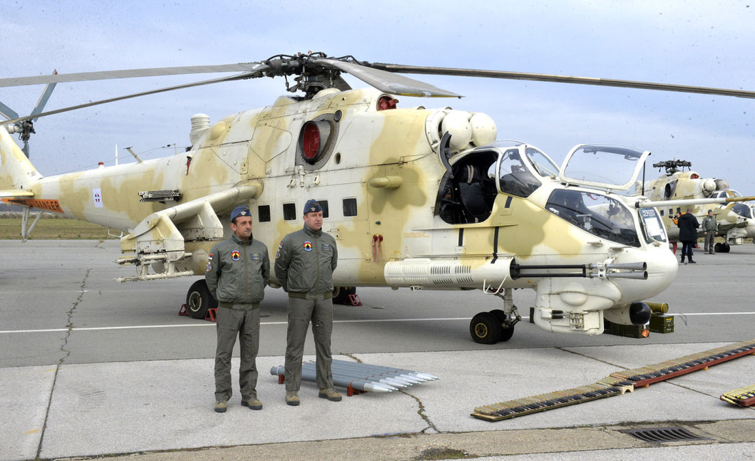 Srbija od Kipra nabavila 11 borbenih helikoptera Mi-35P