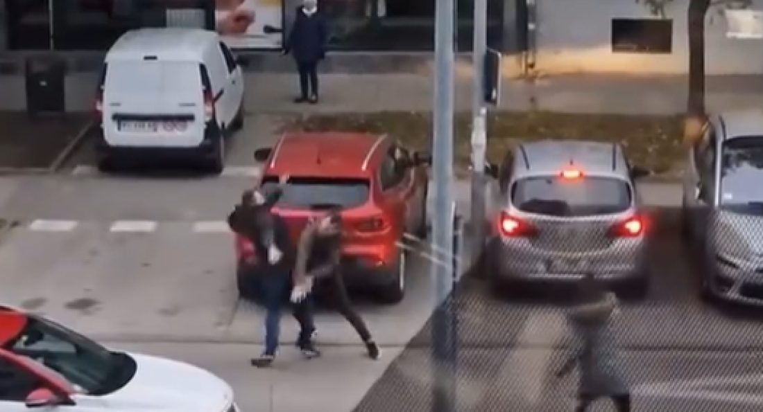 Ulična tuča u Novom Sadu: Napao ženu, a onda je nastao haos