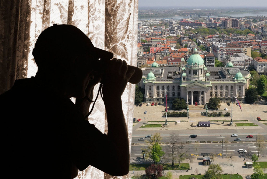 Hapšenje špijuna u Jagodini, radio za Albance
