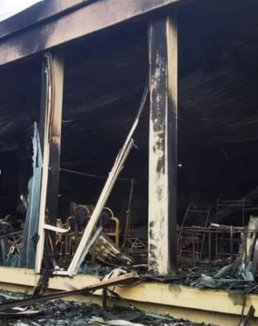 Ovako izgleda banja Bezdan nakon velikog požara