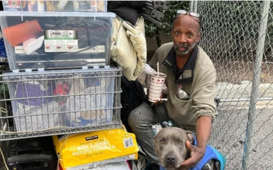 Beskućnik i pas spaseni sa ulice
