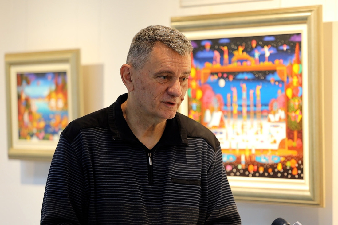 Mile Davidović slikar koji je izlagao u Luvru