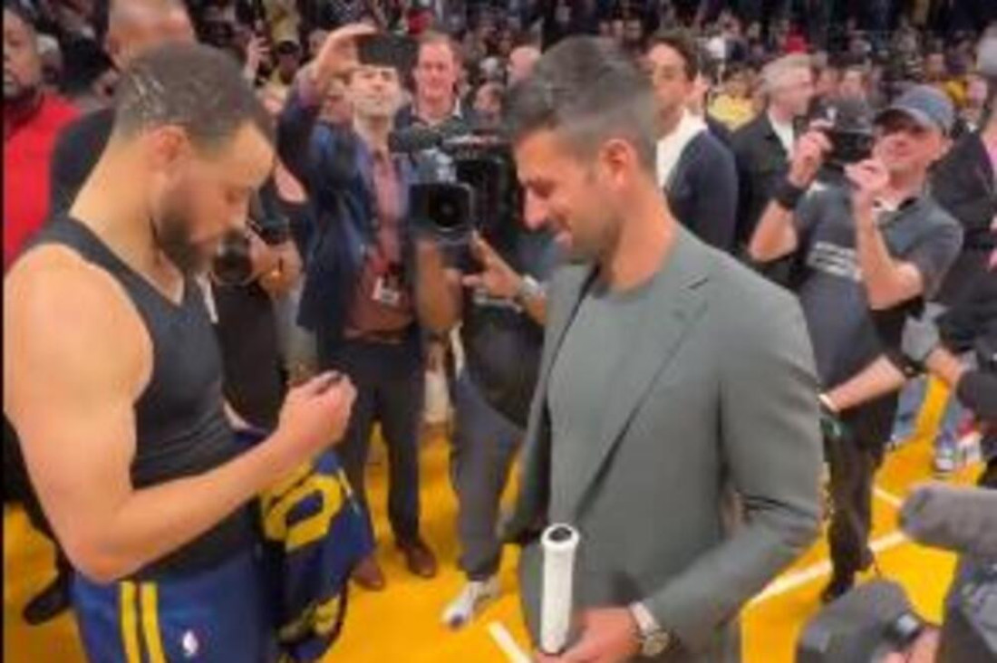 Novak Đoković, Stef Kari, NBA