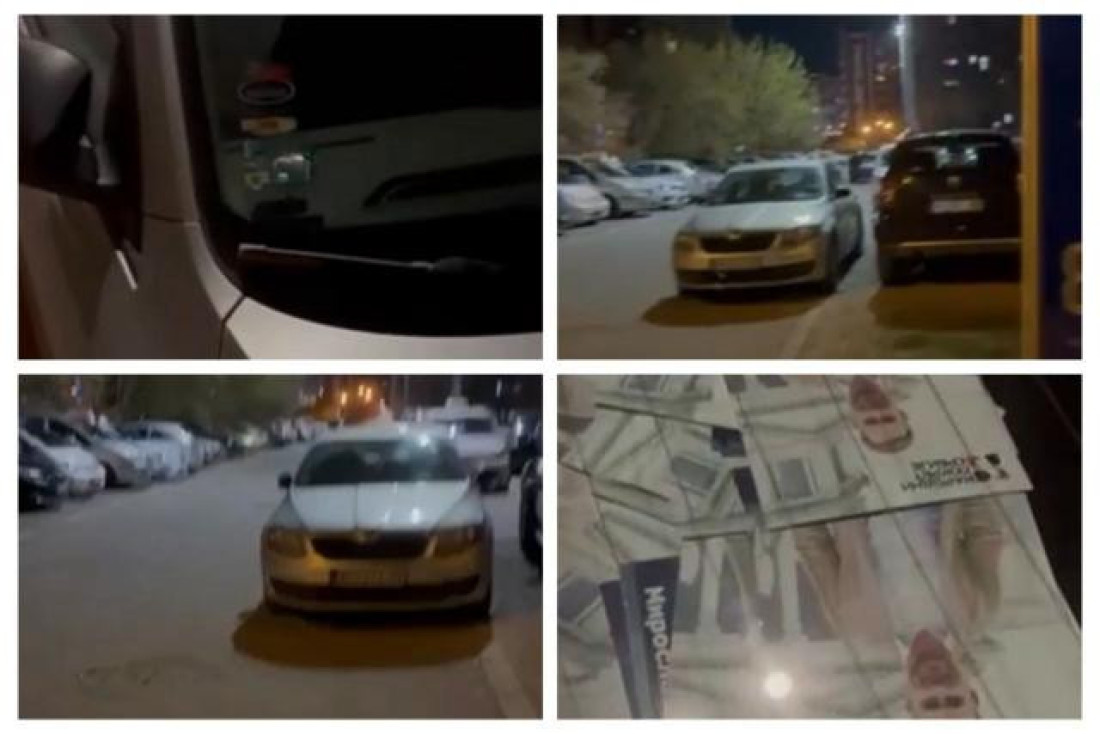 Bora Novaković bahato parkirao automobil