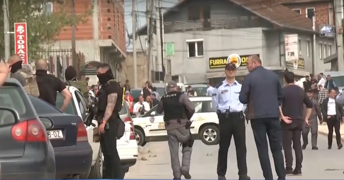 Snimak sa mesta pucnjave u Makedoniji