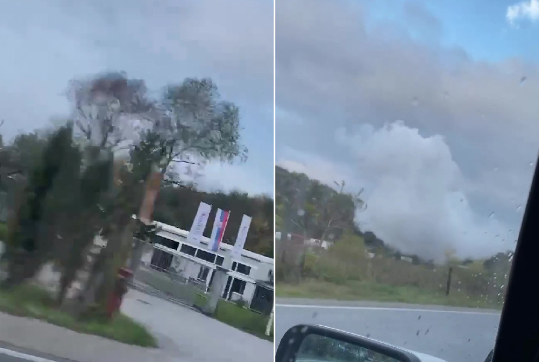 Opet gori u Leštanima: Požar u fabrici raketa (VIDEO)