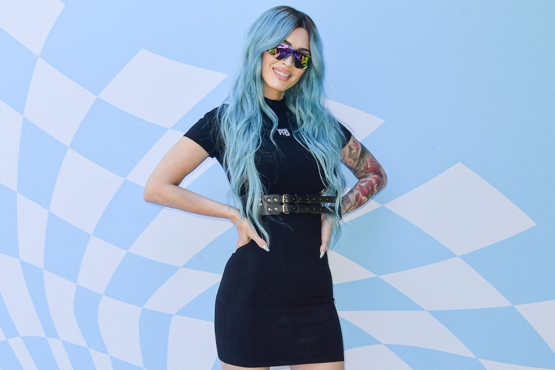 Megan Foks na rođendanu Mašin Gan Kelija