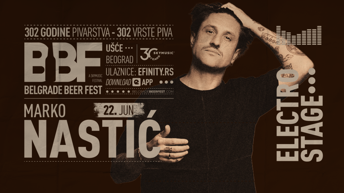 Marko Nastić na Belgrade Beer Festu