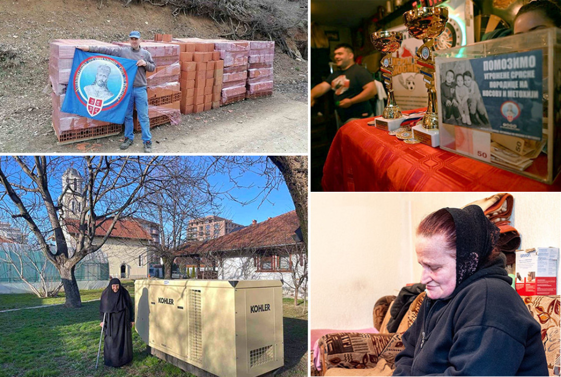 O humanitarnoj organizaciji Svi za Kosmet