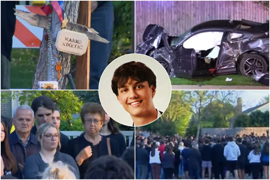 Potresne scene na mestu Markove pogibije u Čikagu